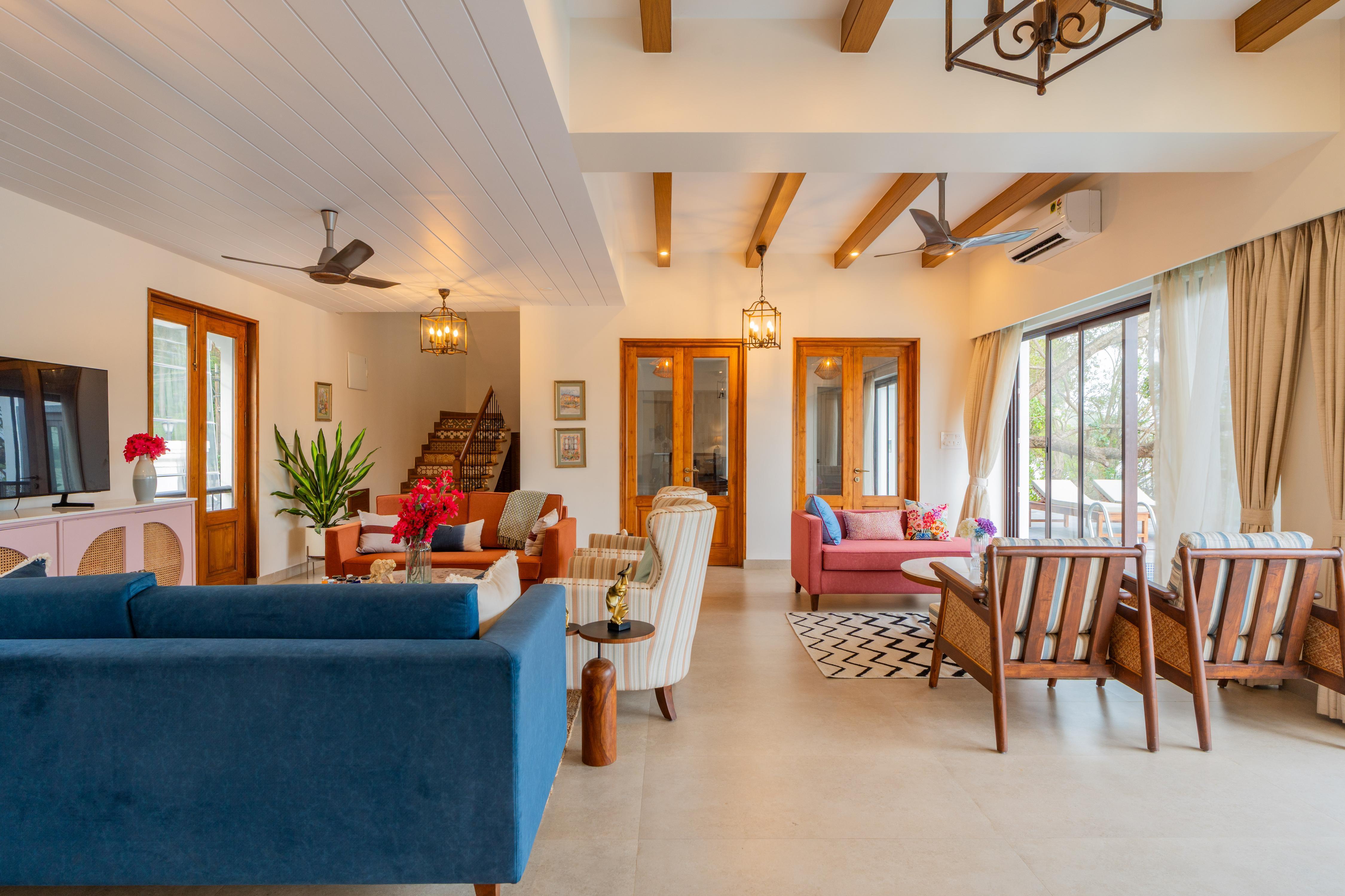 ELIVAAS Villa Riviere 9 BHK Pvt Riverfront Estate with, Lounge Area ...