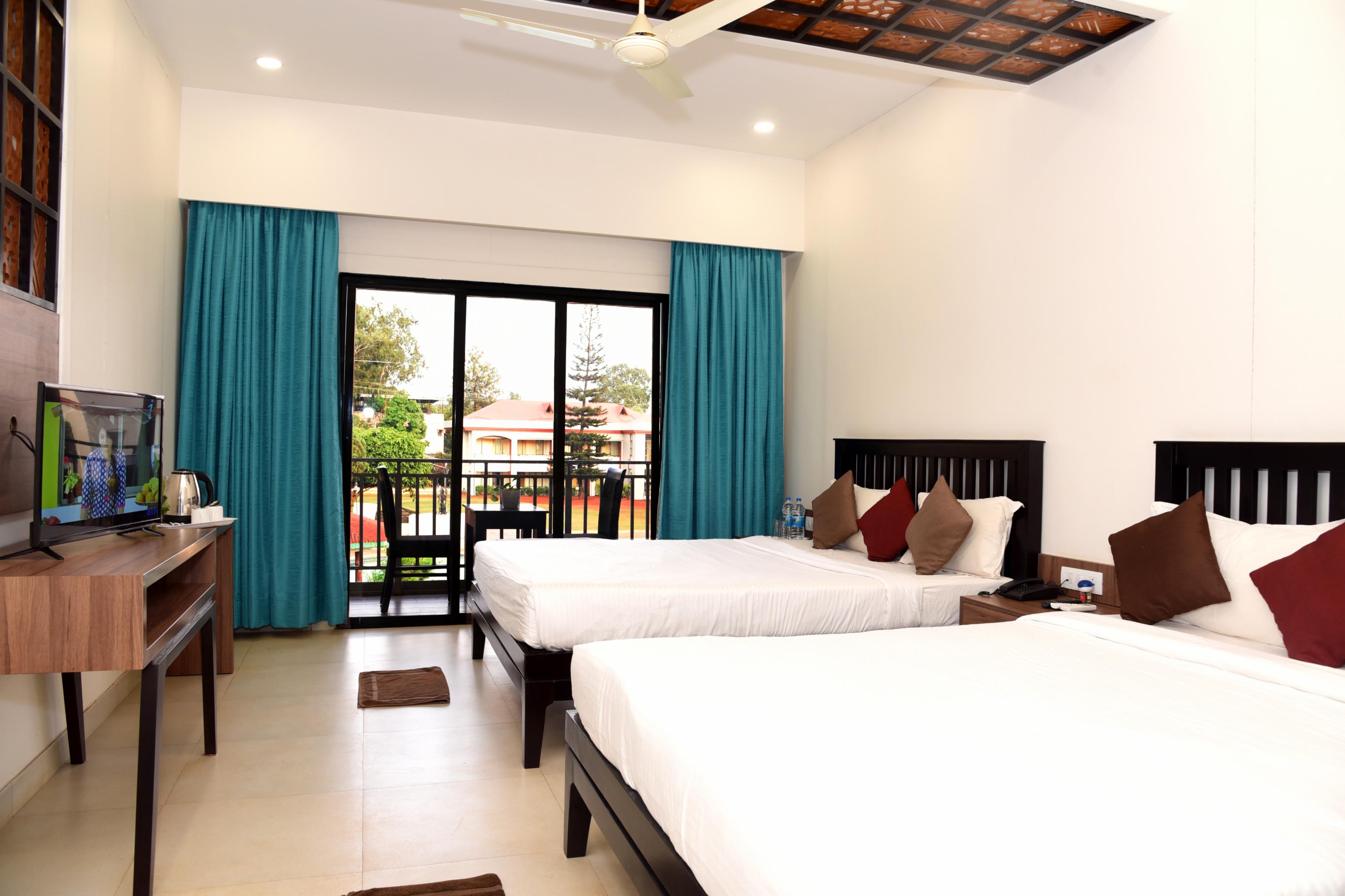Rooms of Blue Country Resort - Mahabaleshwar Hotel on Goibibo